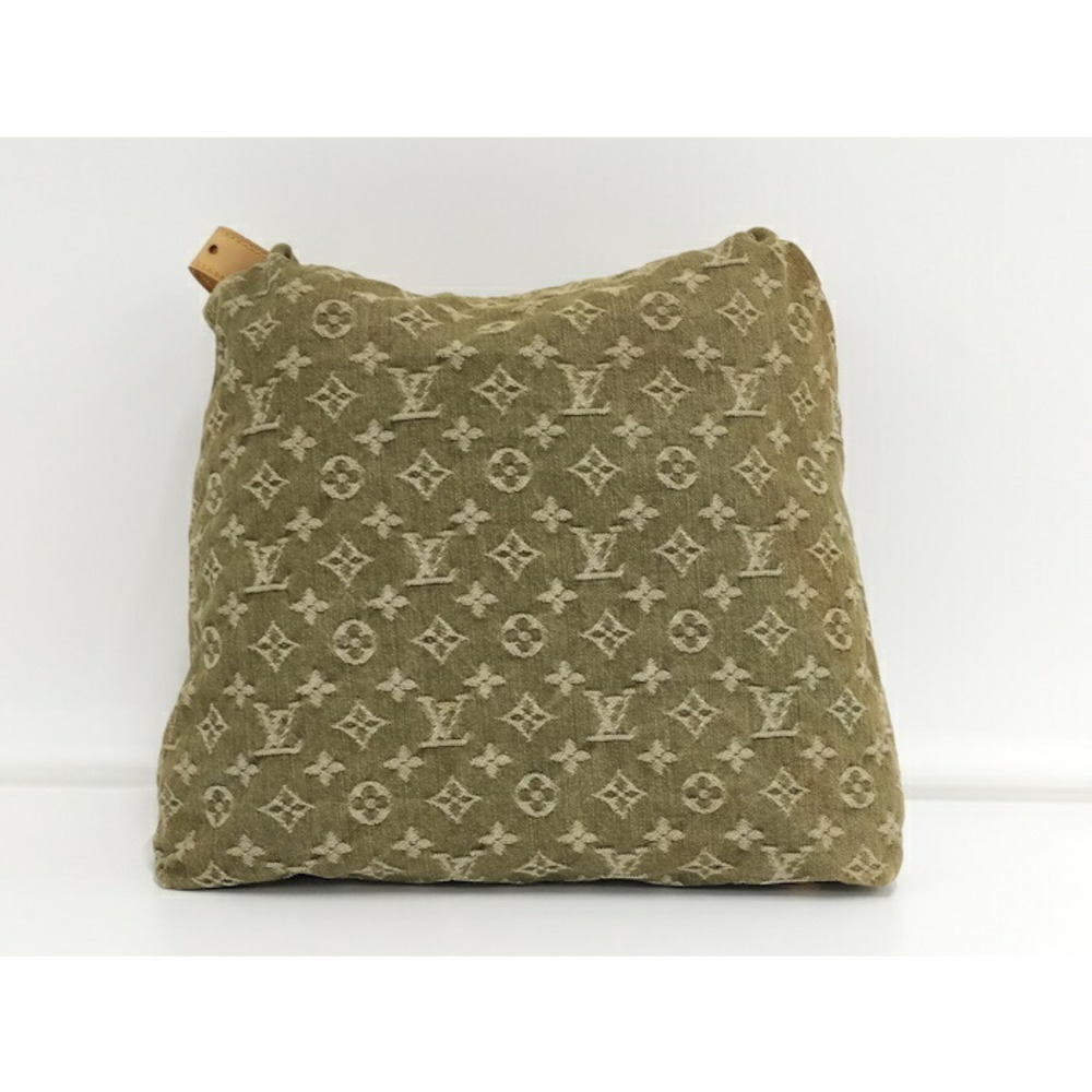 Louis Vuitton Denim Monogram Green Shoulder Gm Bag Ba… - Gem